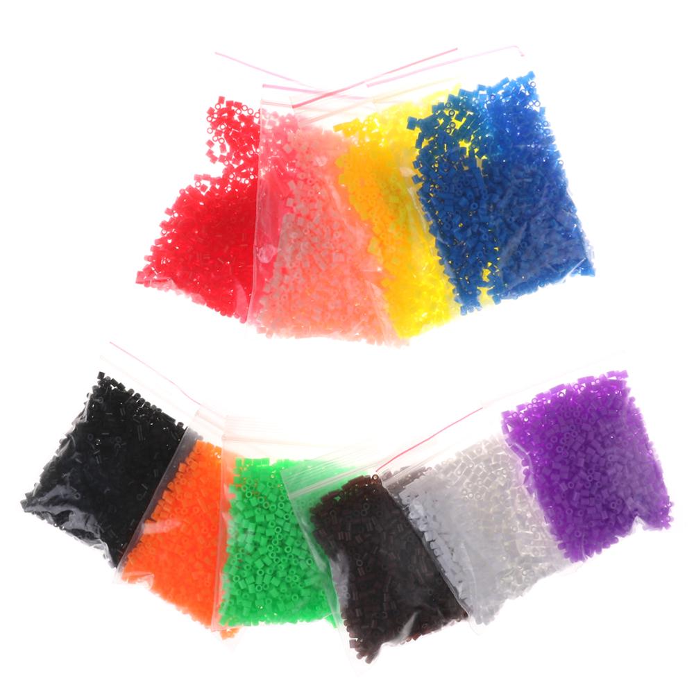 DOLLRYGA 5mm hama Beads Puzzle 48 Colors 10600pcs/... – Grandado