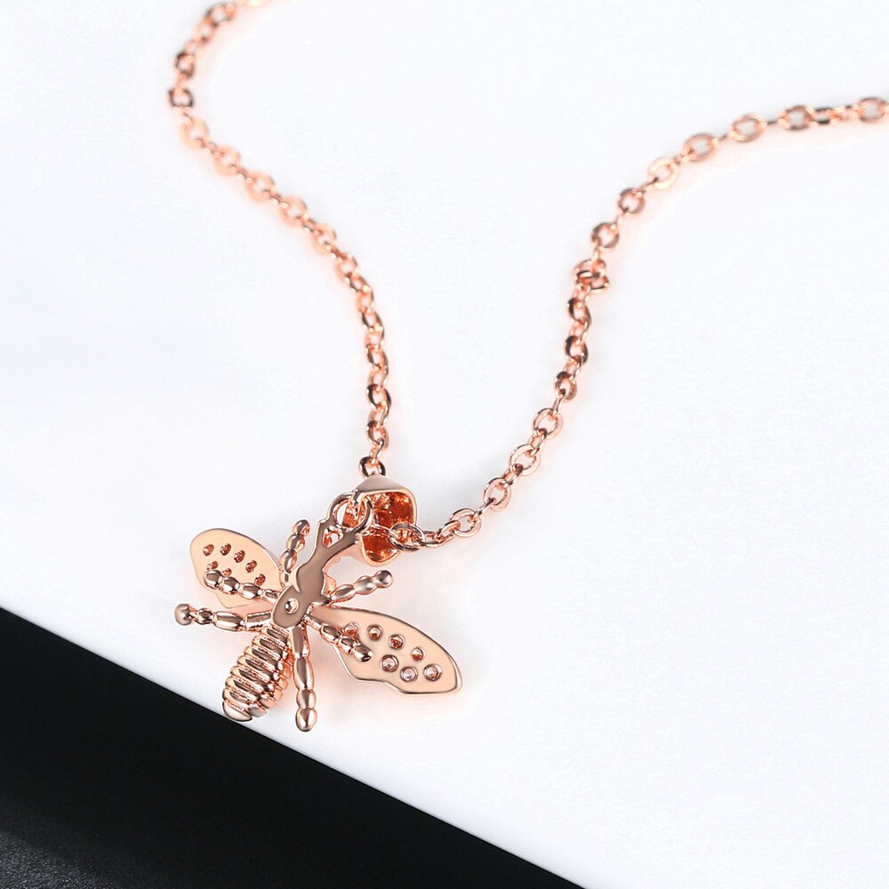 Exquisite And Lovely Insect Bee Pendant Necklaces ... – Grandado