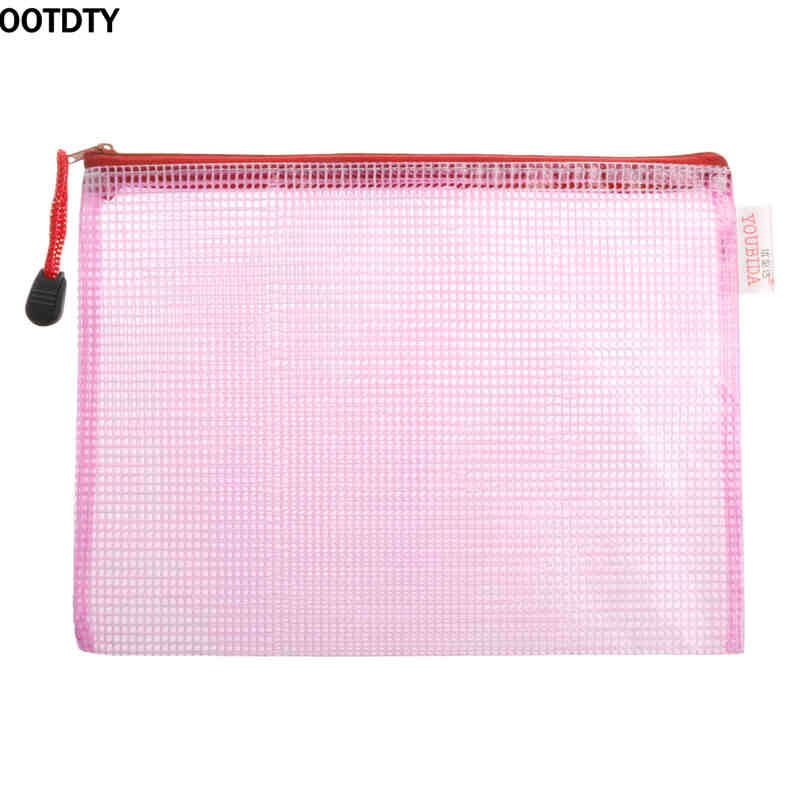 1pcs Grid Document Bag A3 Size Zipper File Pocket ... – Vicedeal