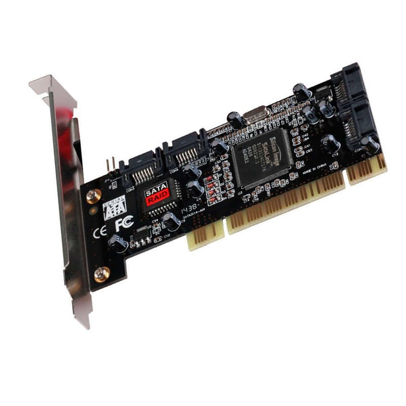 PCI Expand CARD 4 Port SATA Add On Card With Sil 3114 Chipset Compliant ...