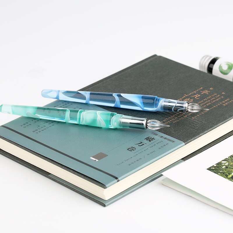 Multi Functional Glass Dip Pen Arts Flat Tip Paint... – Grandado