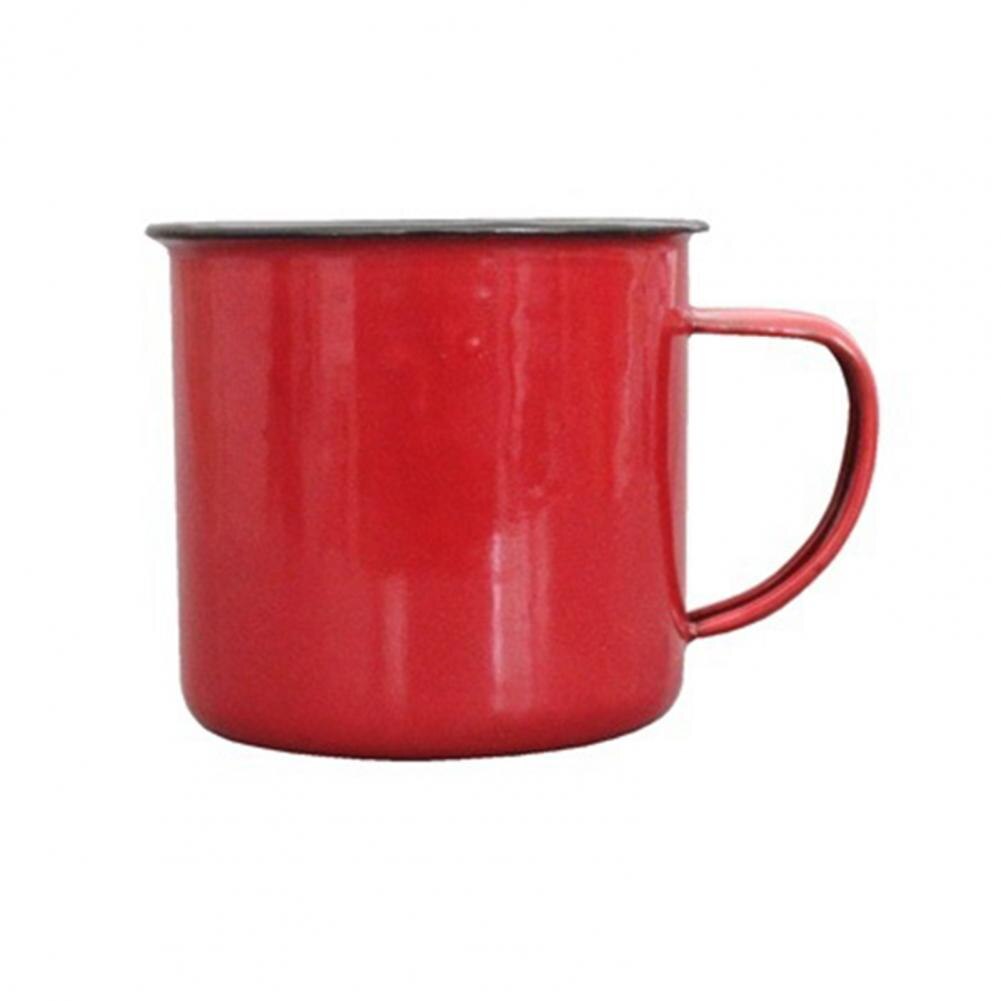 Retro Emaille Cup Water Mok Glad Oppervlak Tumbler... – Vicedeal