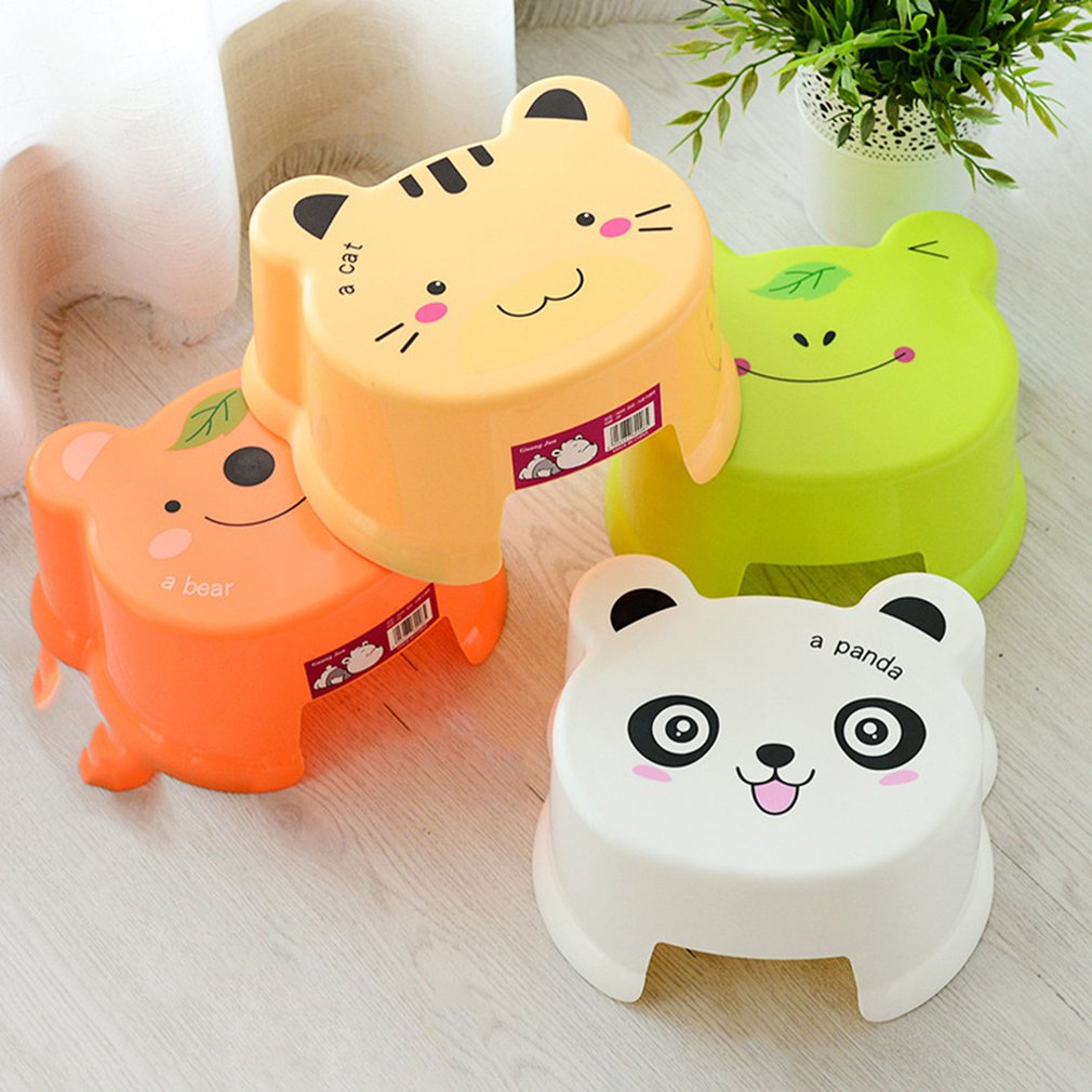 Cute Living Room Thick Plastic Stool Bathroom Bath... – Grandado