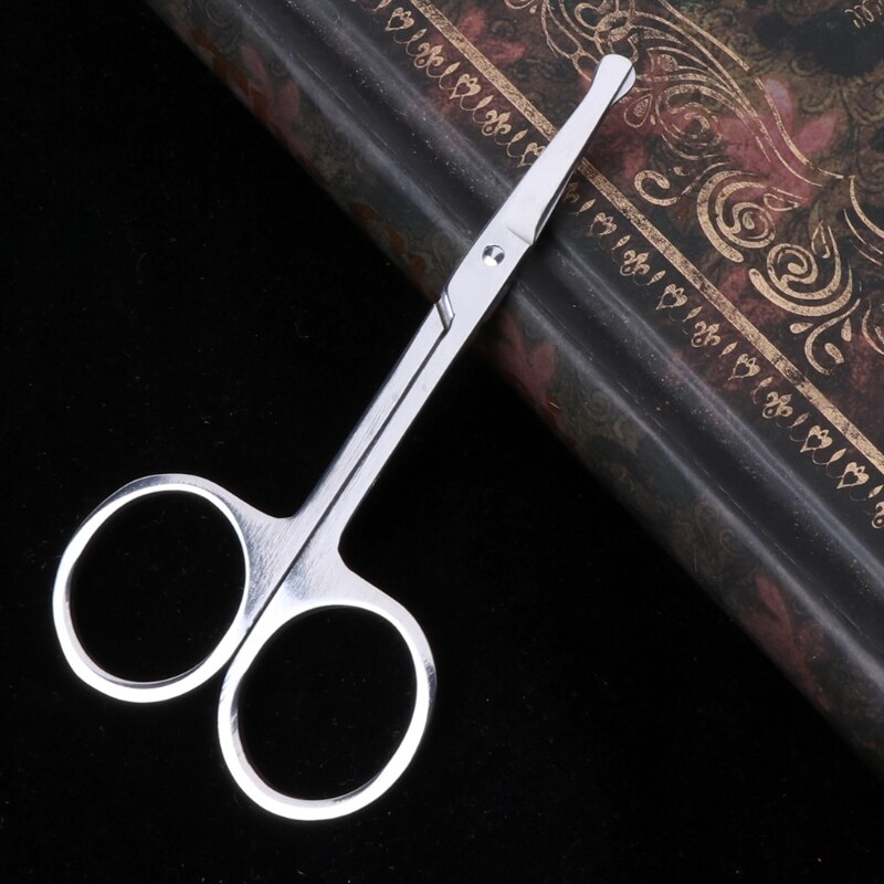 Stainless Steel Nose Hair Scissors Ear Facial Trim... – Grandado