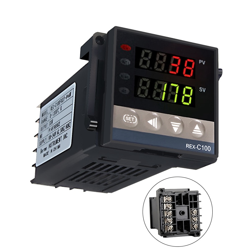 Temperatuurregelaar 0 to 1300 graden rex -c 100 in... – Grandado