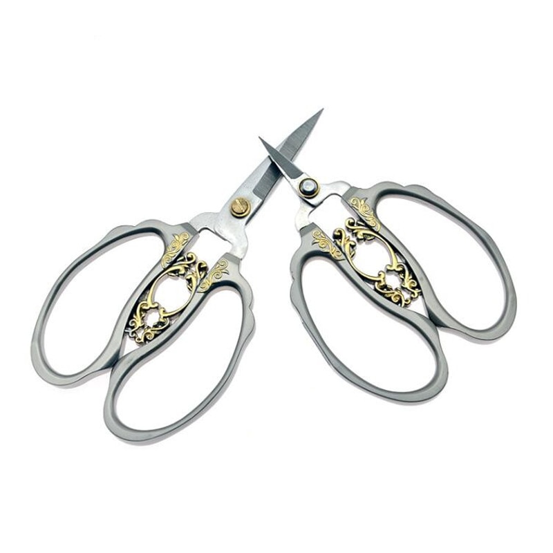 Sewing Scissors, Vintage Style Stainless Steel Nai... – Grandado