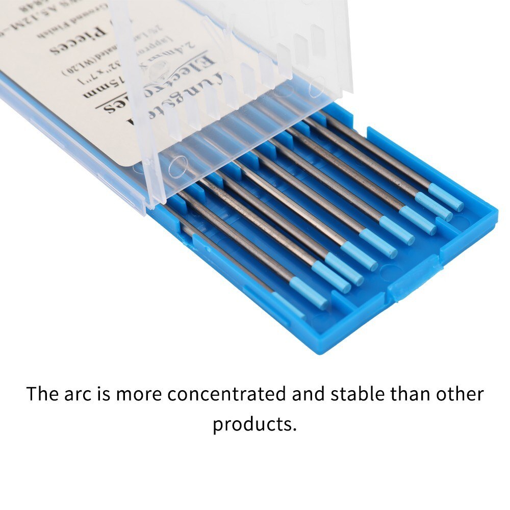 10pcs Fine Blue Top Lanthanated Tungsten Electrode... – Grandado