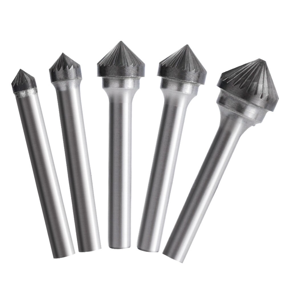 Single Cut Carbide Burr Type K Rotary Burrs 6mm Sh... – Grandado