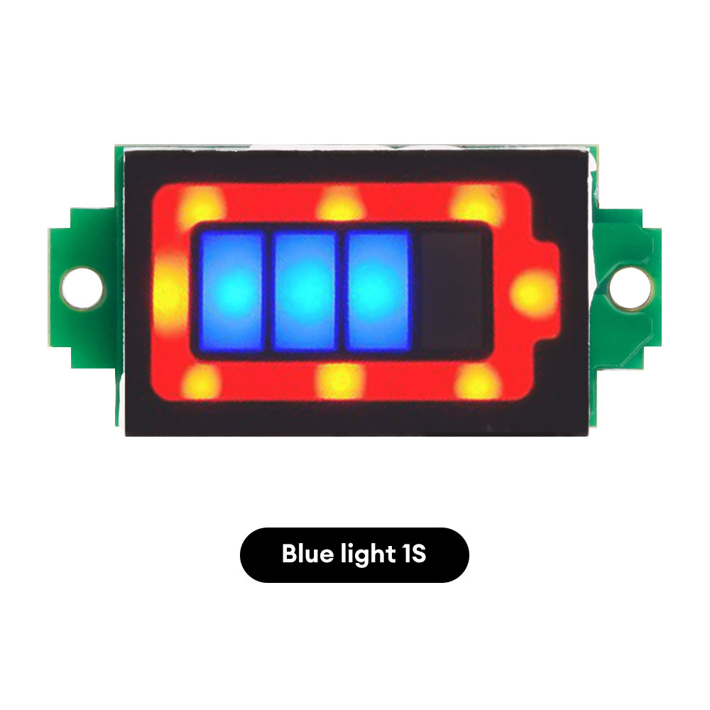 1S 2S 3S 4S Lithium Battery Level Indicator 4 Leve... – Grandado