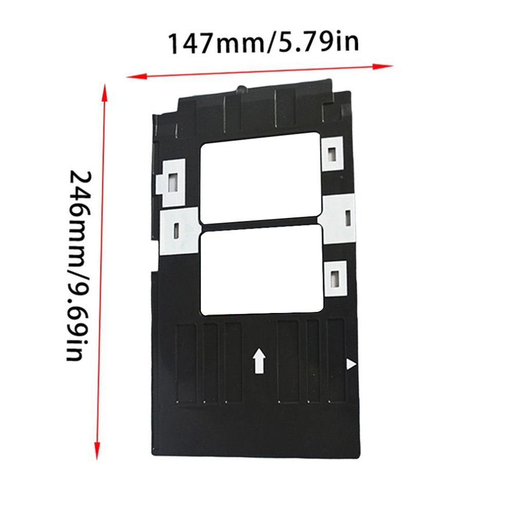 PVC ID Card Tray Plastic card Printing Tray for Epson Type A Series ...
