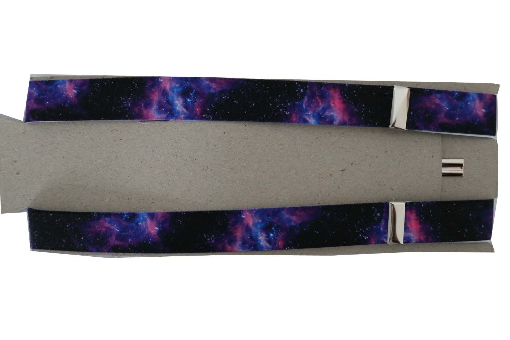 Adjustable Ladies Colorful Galaxy Printed Braces A... – Vicedeal
