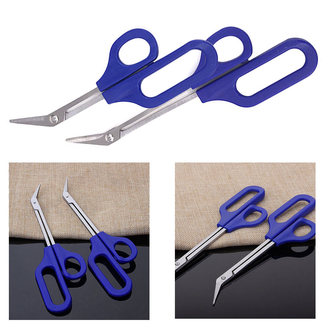 Toe Nail Toenail Scissor 21cm Long Reach Easy Grip... – Grandado
