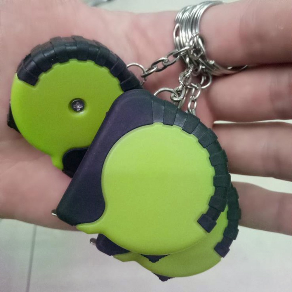 Mini Tape Measures With Key Chain Plastic Portable... – Grandado