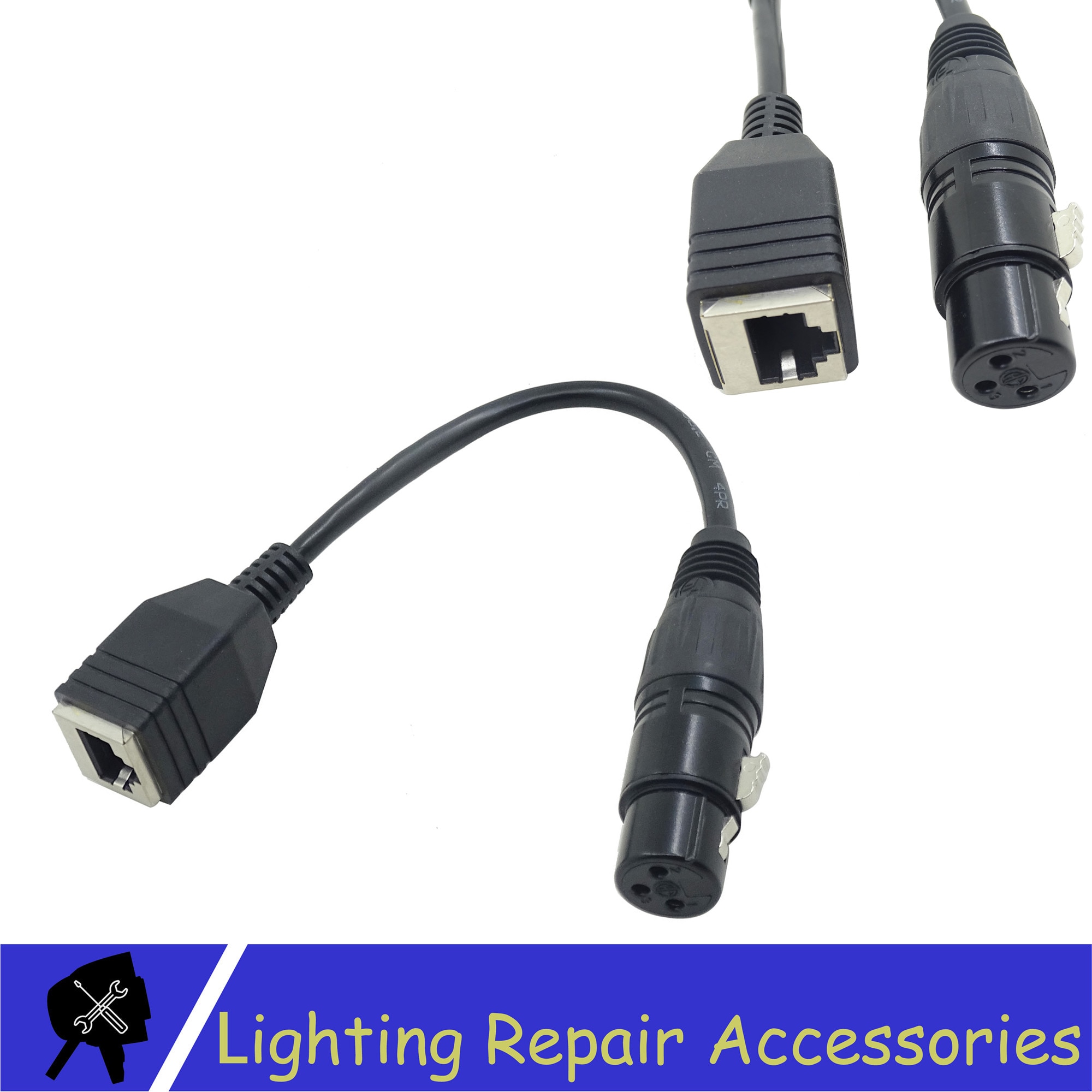 Adapter Converter Dmx Kabel Verlengkabel Xlr 3 Pin... – Vicedeal