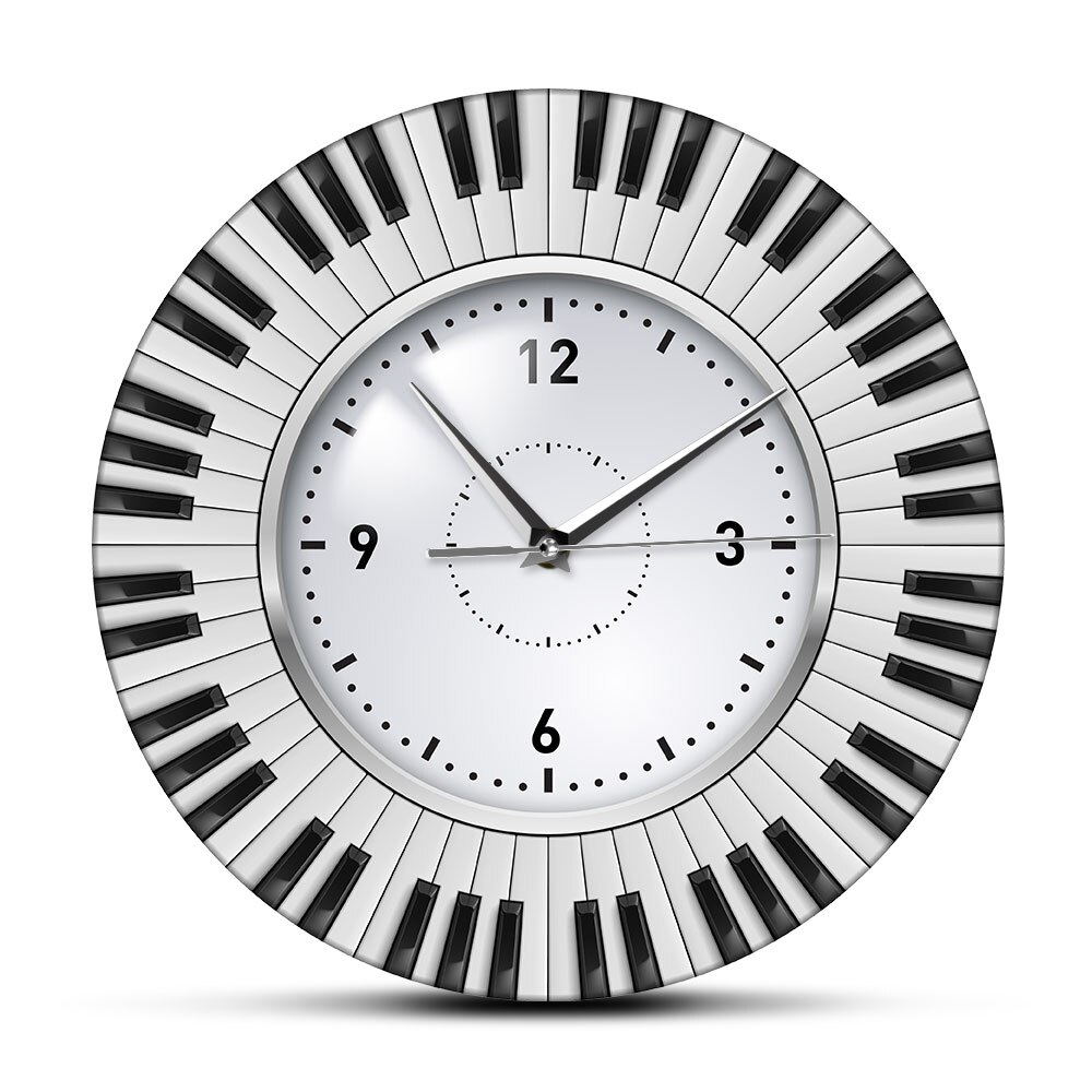 Do Re Mi Piano Keyboard Wall Clock Music Themed Si... – Grandado