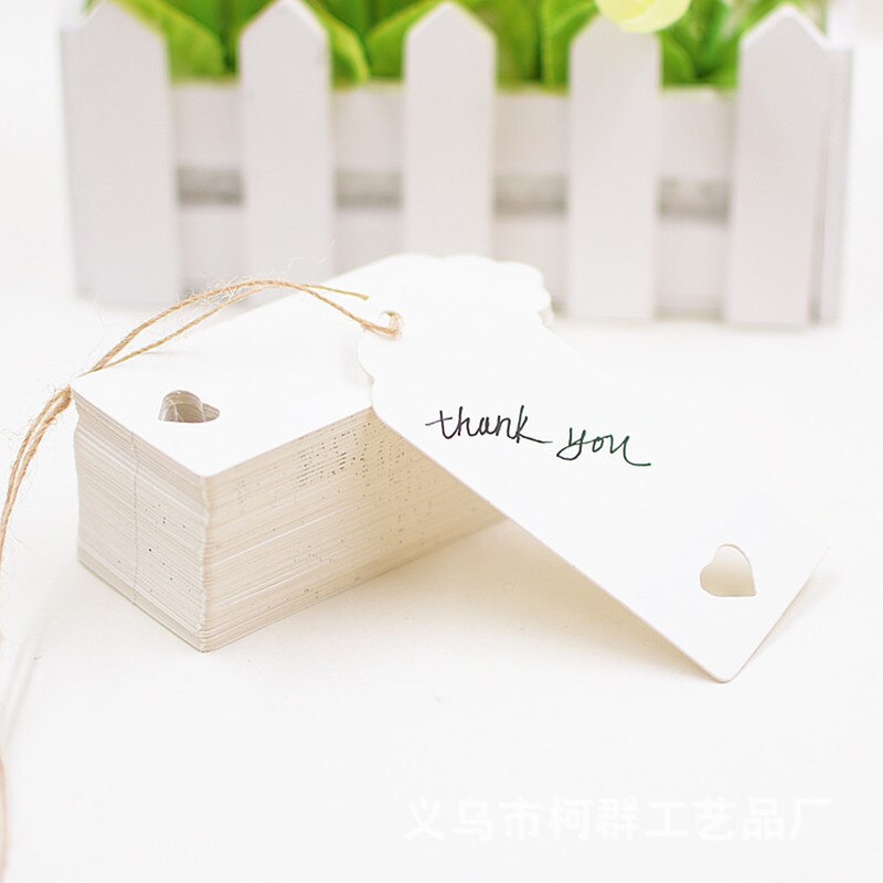100pcs DIY Message Card Bookmark Blank Card Retro ... – Grandado