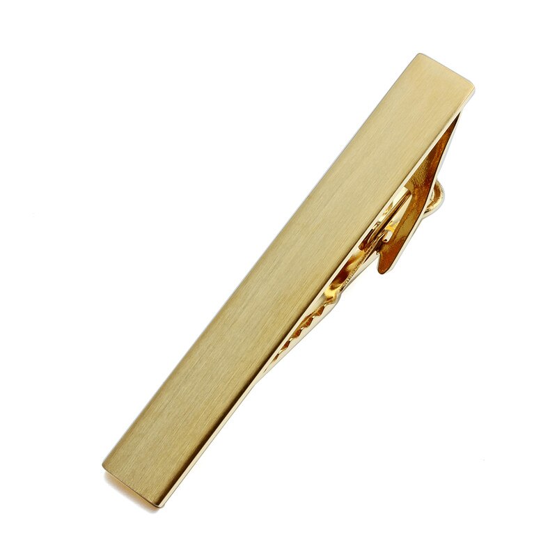 HAWSON Noble Golden Mens Tie Bar Brushed Matte Tie... – Vicedeal