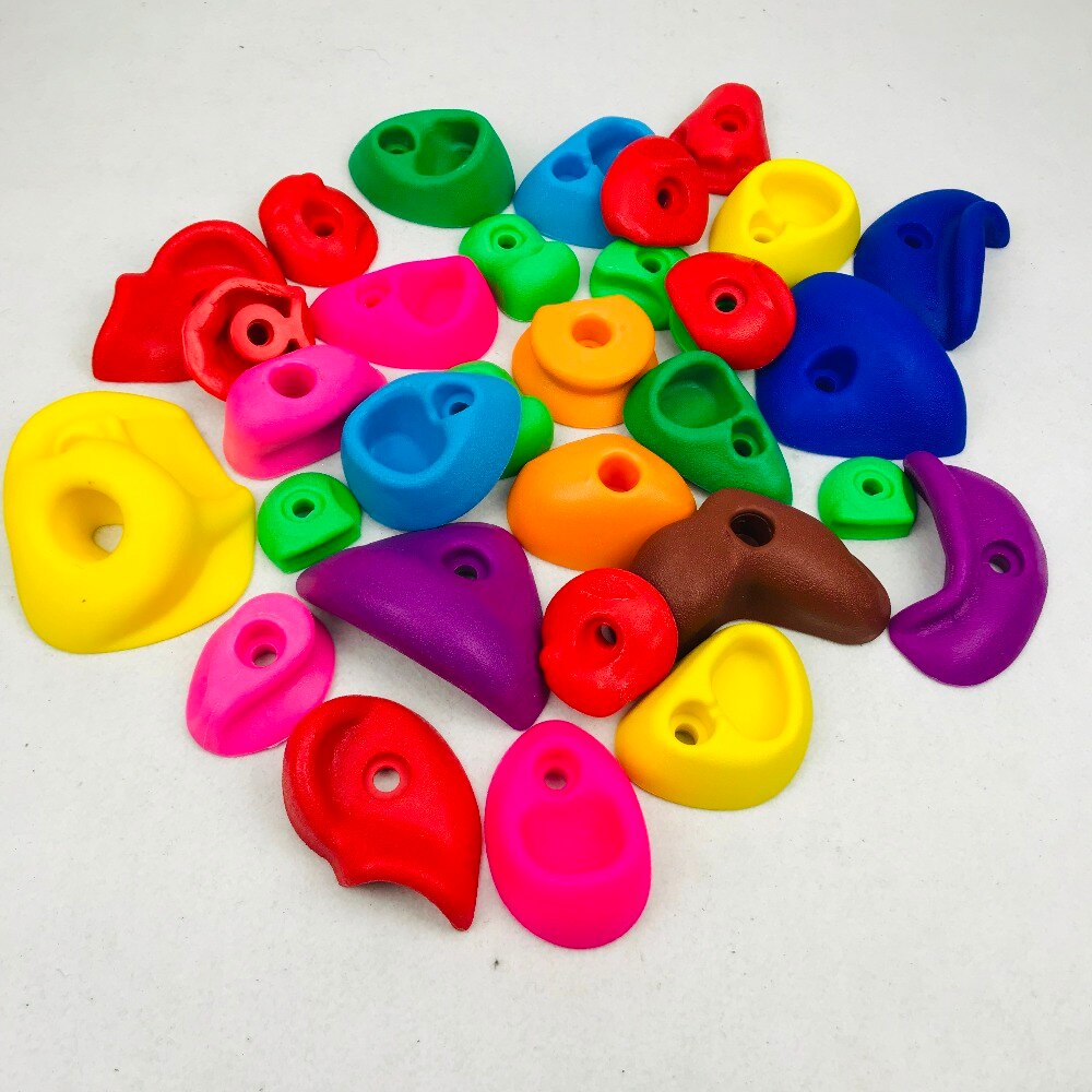 30 pcs/set Mixed Color Plastic Children Kids Rock ... – Vicedeal