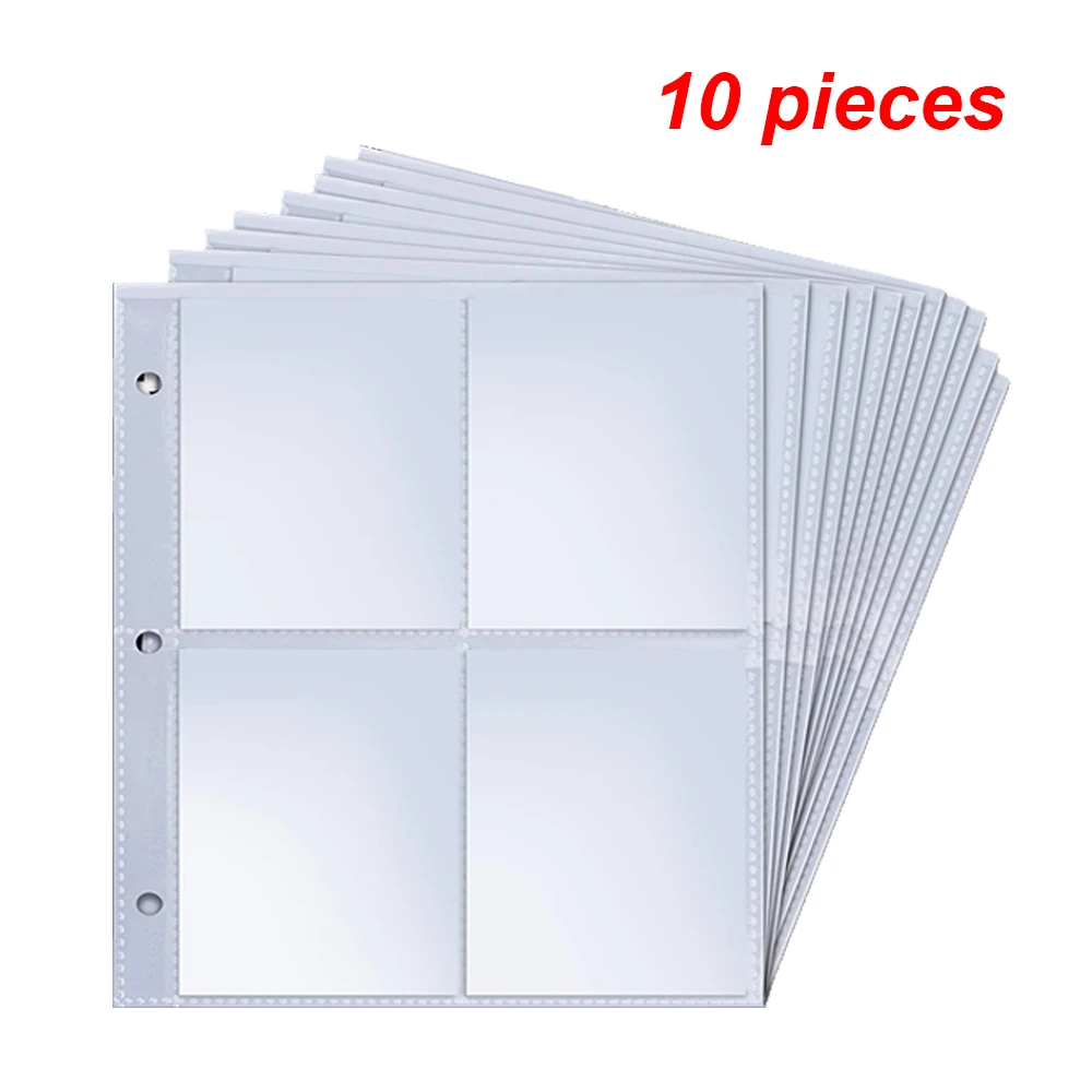 80 Pockets A5 3 Rings 4 Pockets 10 Pages Binder Ph... – Grandado