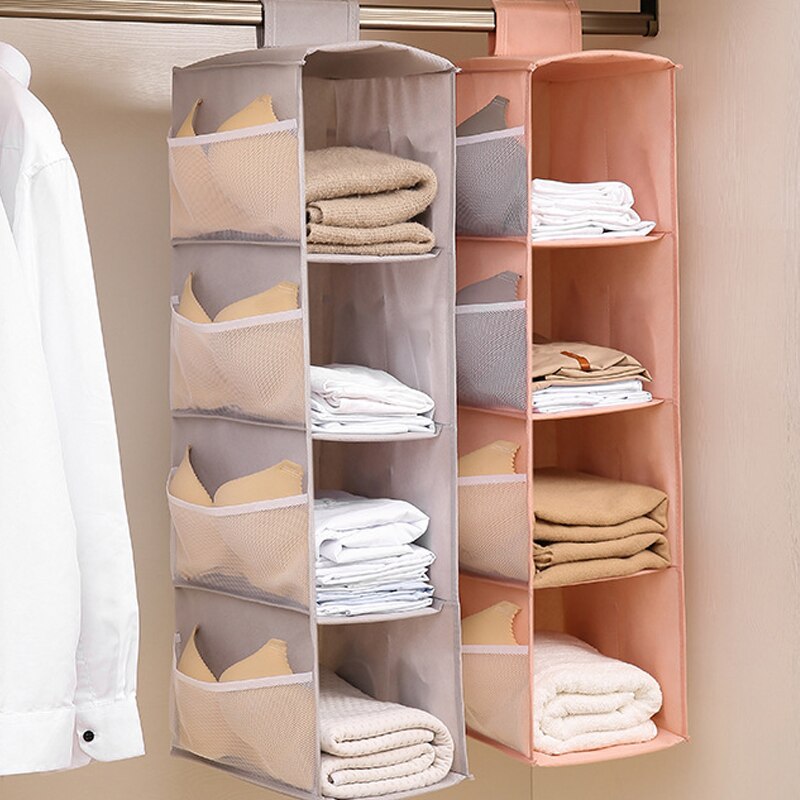 2/3/4 Layers Wardrobe Hanging Storage Bag Clothes ... – Grandado