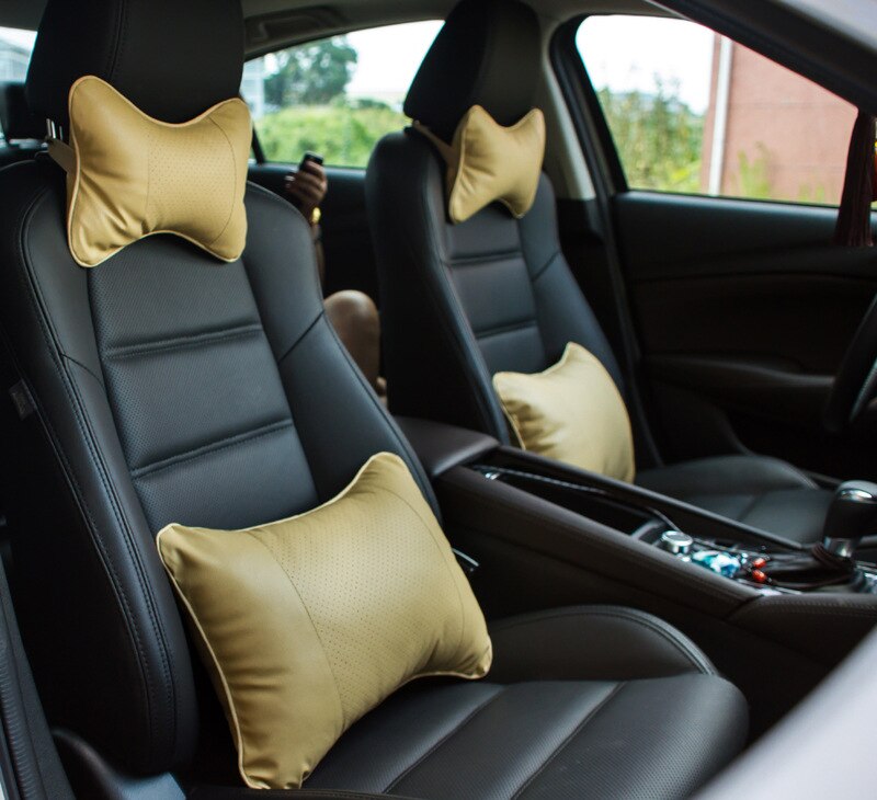 4 Pieces Car headrest neck pillows quarter car pil... – Vicedeal