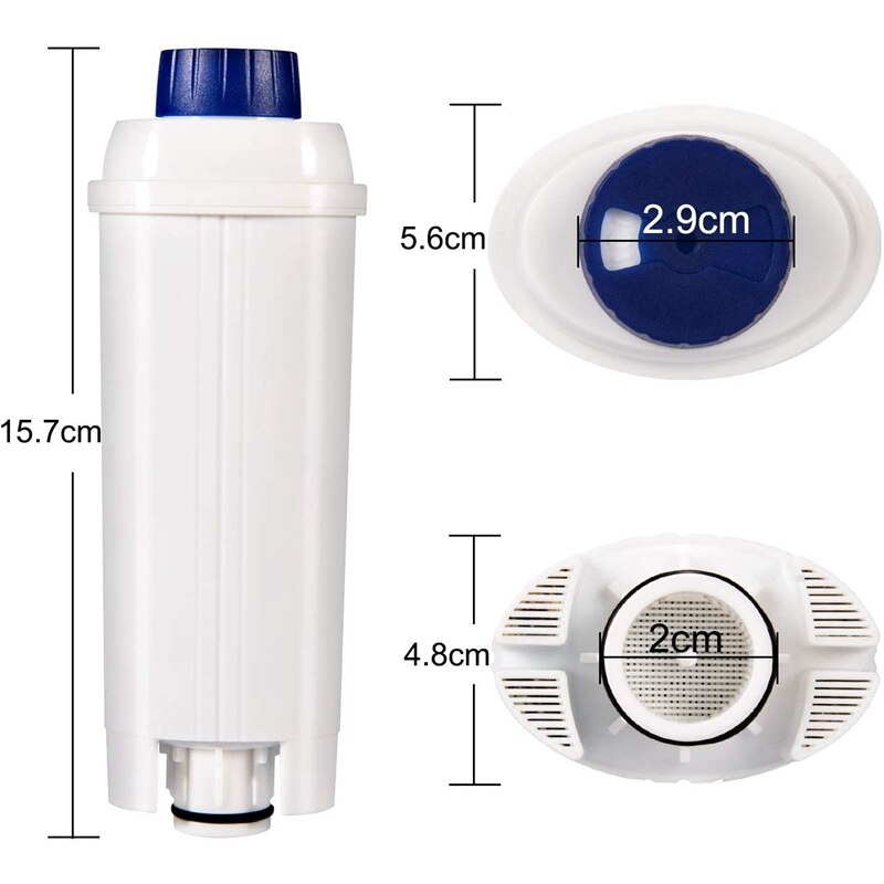 5X Coffee Machine Filters Replacement for DeLonghi... – Vicedeal