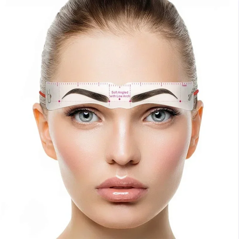 Reusable Eyebrow Shaper DIY 12 Set Soft Ruler Brow... – Grandado
