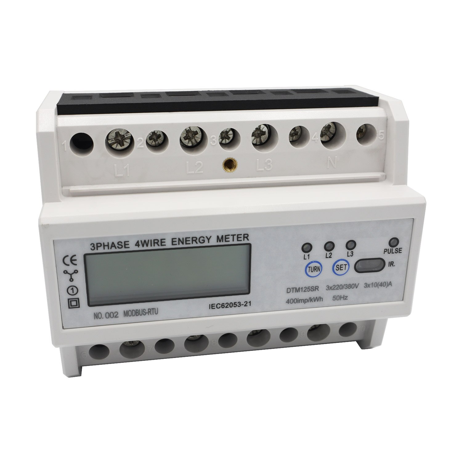 Wattmeter 3 Phase 4 Wire Electric LCD Display Digi... – Vicedeal