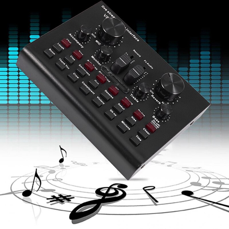 V8S Bluetooth o USB Microphone Webcast Live Sound ... – Grandado