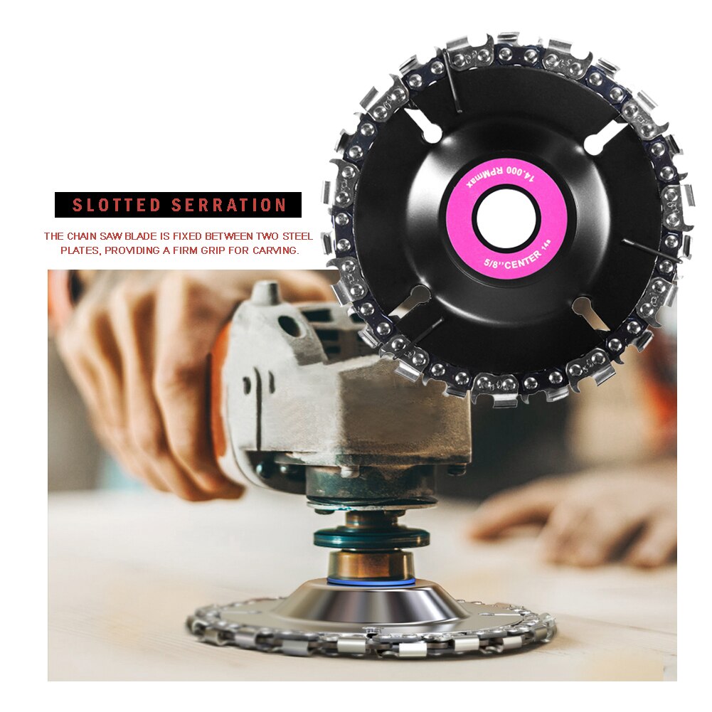 4 Inch 22 Tooth Chain Disc Chainsaw Wheel for Angl... – Grandado