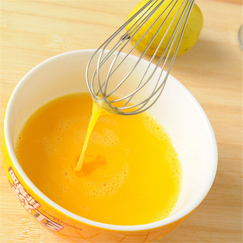 Egg Beaters 27*6cm Stainless Steel Handle Egg Stir... – Vicedeal
