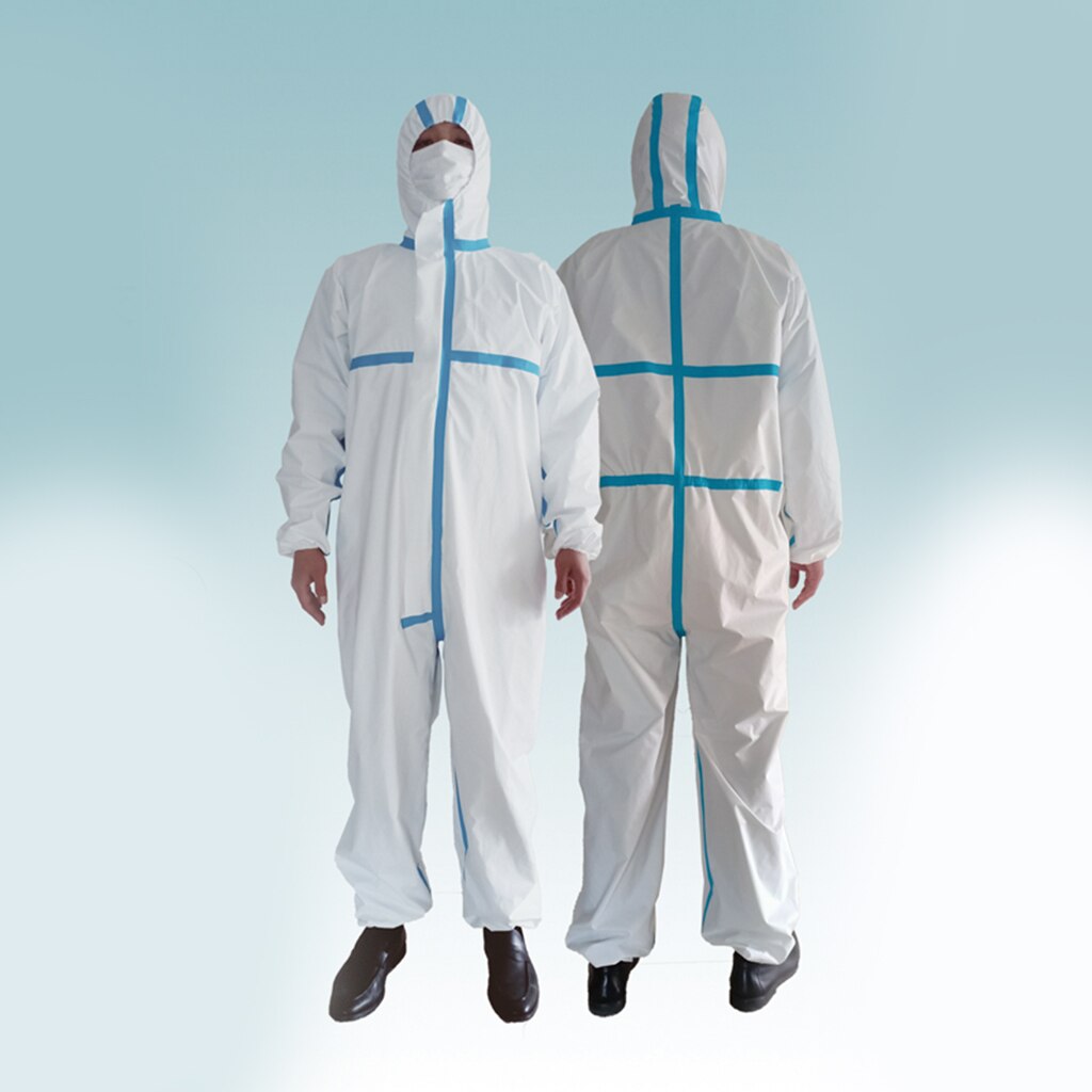 Reusable Hood Safety Coverall Suit Clothing Suits ... – Vicedeal
