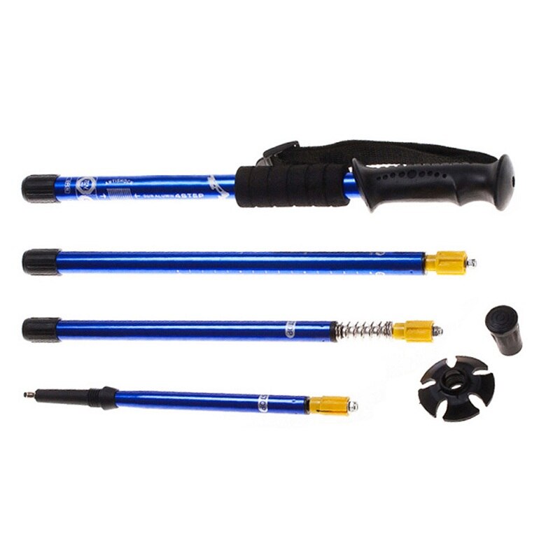 Walking Stick Carbon Straight Grip Telescopic Stic... – Grandado