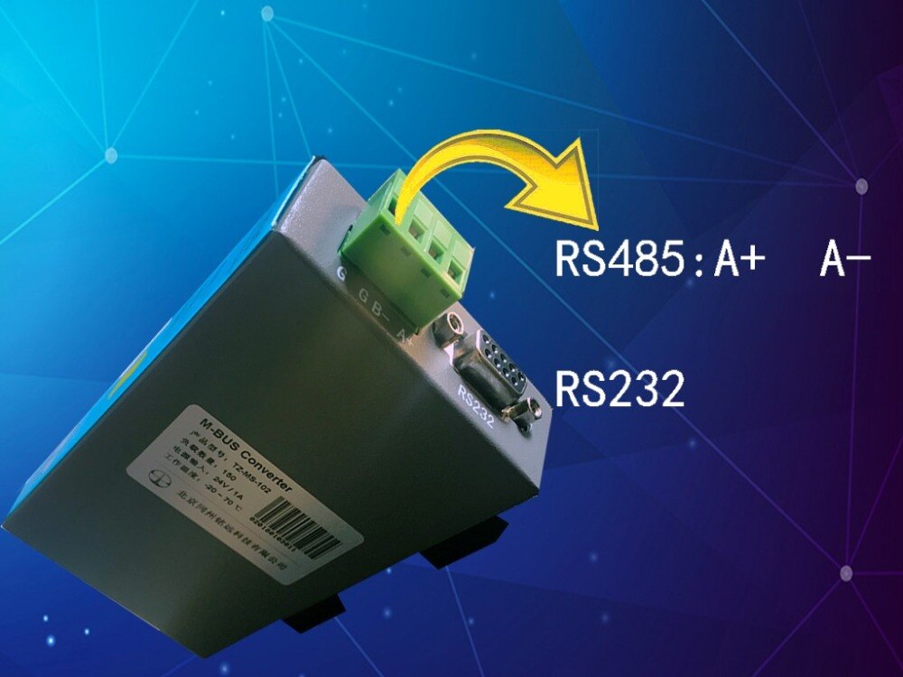 MBUS/M-BUS/Meter-BUS to RS232/485 physical layer c... – Grandado