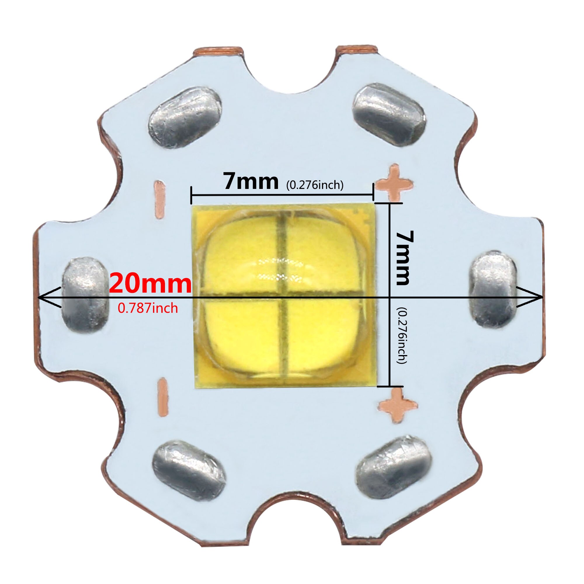 20W DC12-13V 1500mA XHP70 Led Cob 20W 5500-6000K V... – Grandado