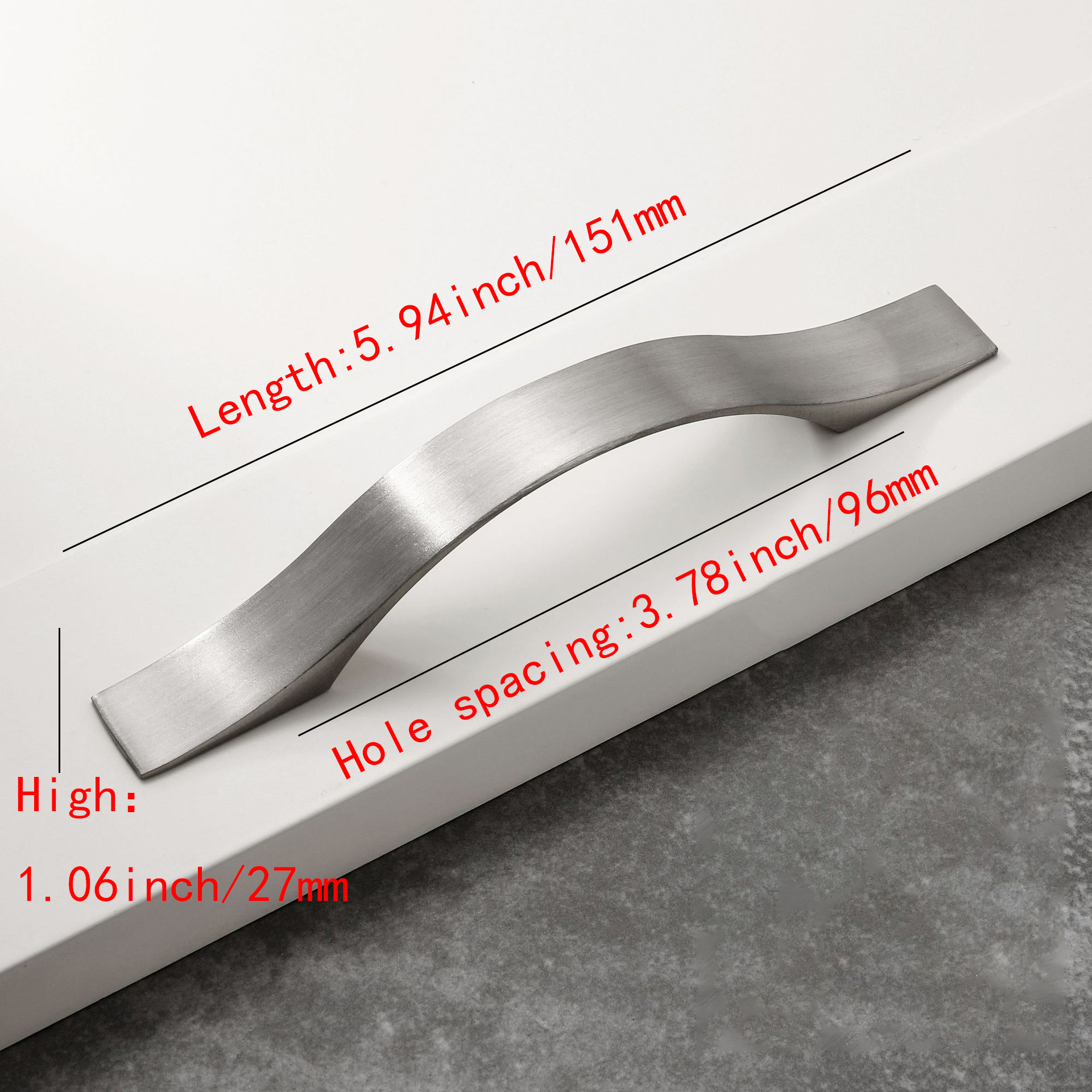 Cabinet Handles Knobs Aluminum Alloy Door Kitchen ... – Vicedeal