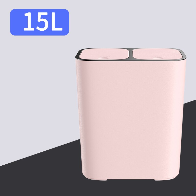 Dry-wet Garbage Classification Trash Can Double Bu... – Vicedeal