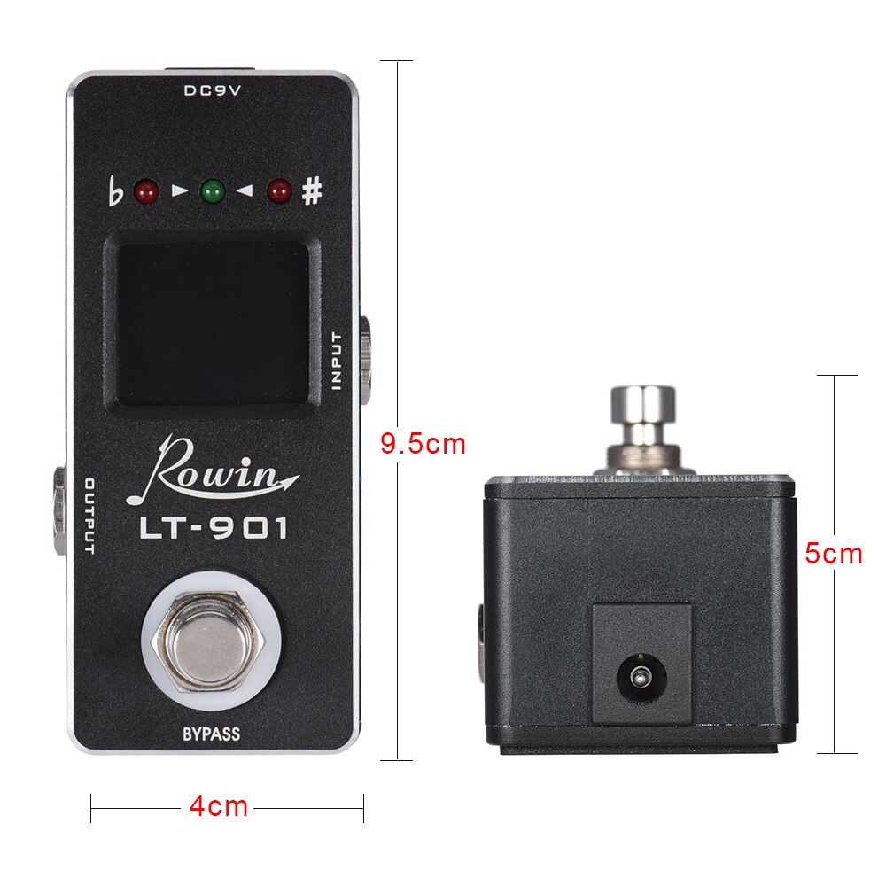 Rowin Lt-901 Guitar Tuner Pedal Tuner Mini Chromat... – Grandado