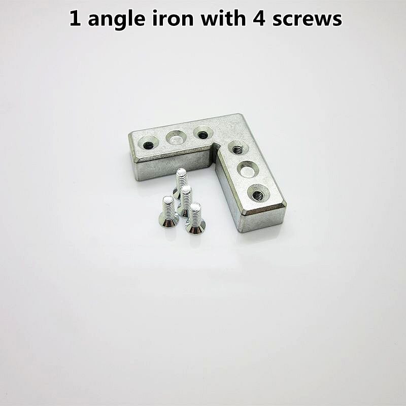 Right Angle Bracket And Connecting Piece For Alumi... – Grandado