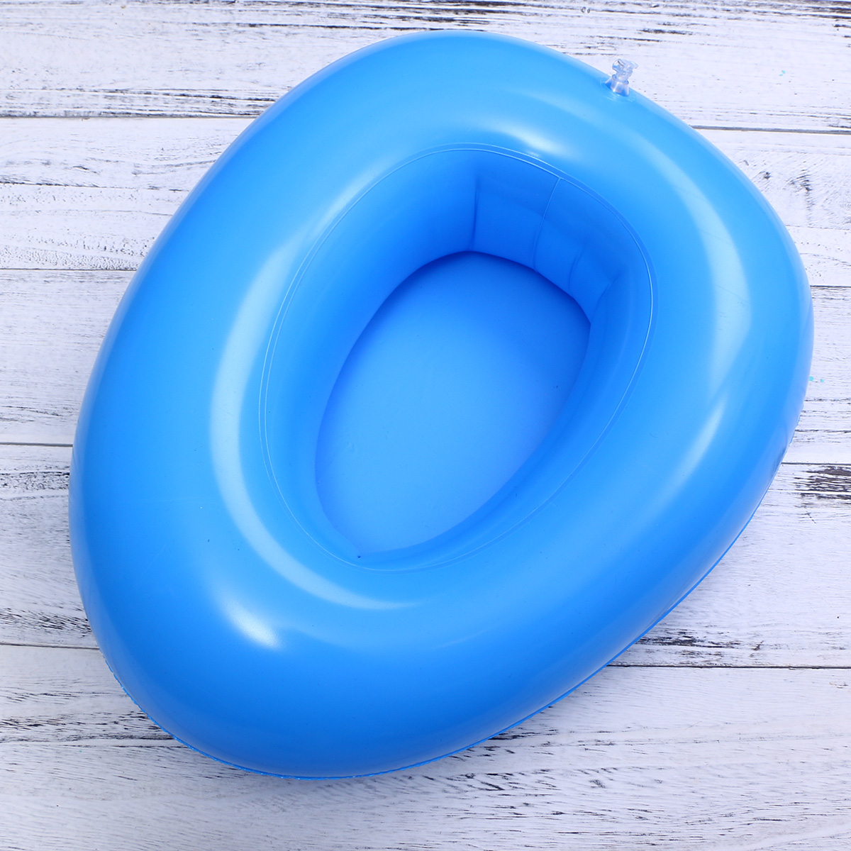 Washable Portable Air Inflation Blue Bed Pan Bedri... – Vicedeal