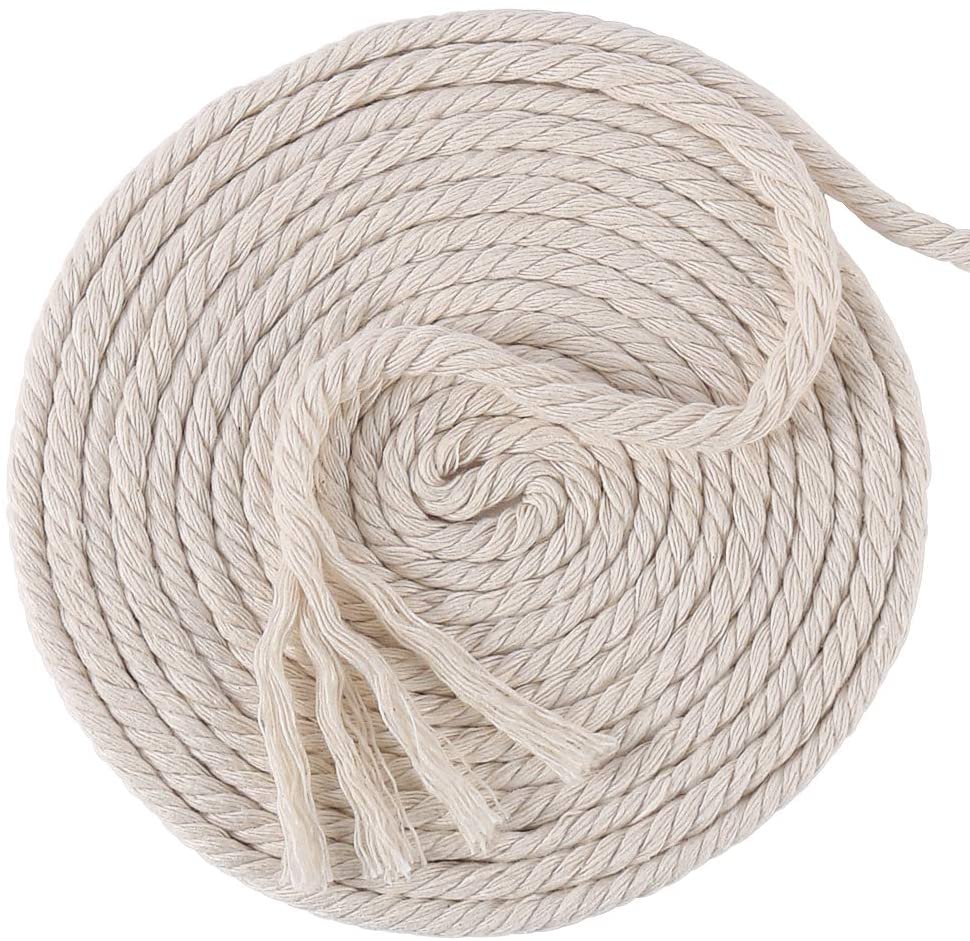 1/2/3/4/5/6/8/10Mm Natuurlijke Katoen Twisted Touw... – Grandado