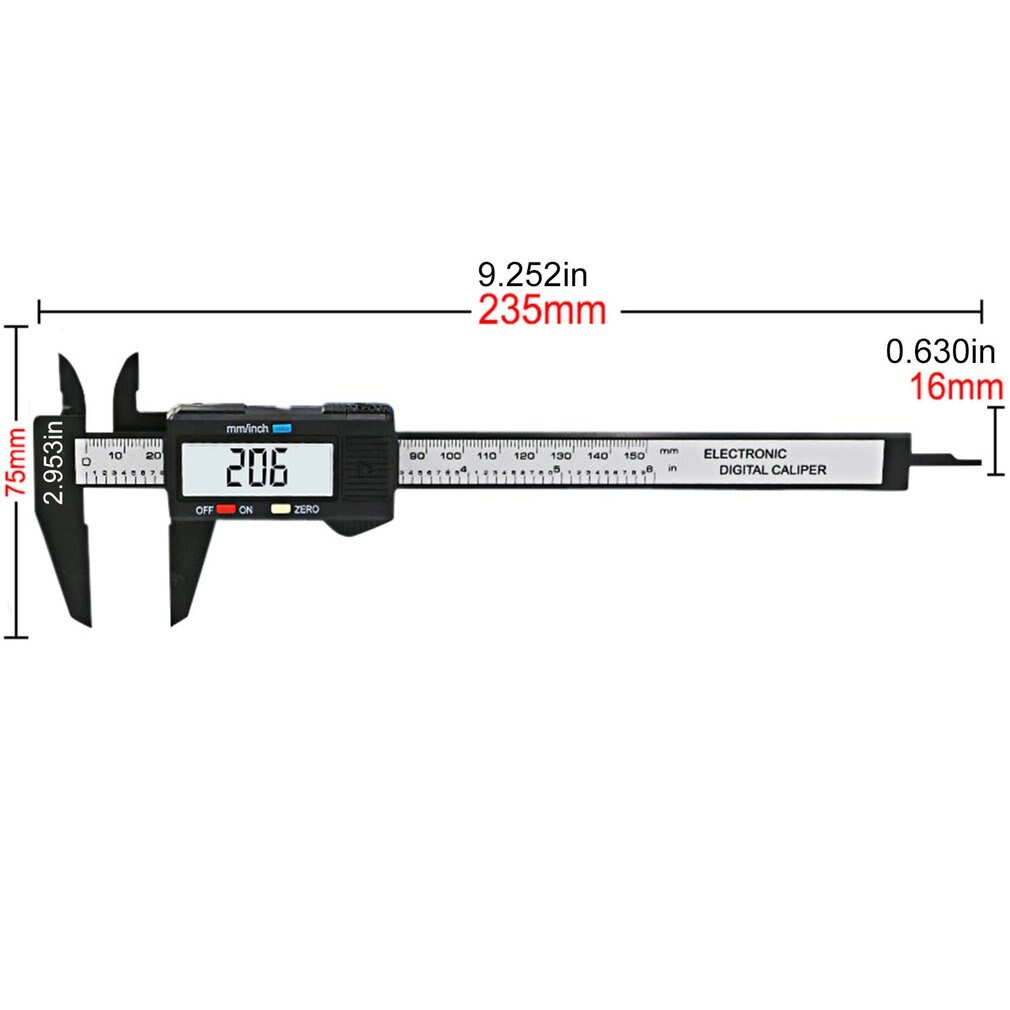 Digital Caliper Stainless Steel Electronic Digital... – Vicedeal