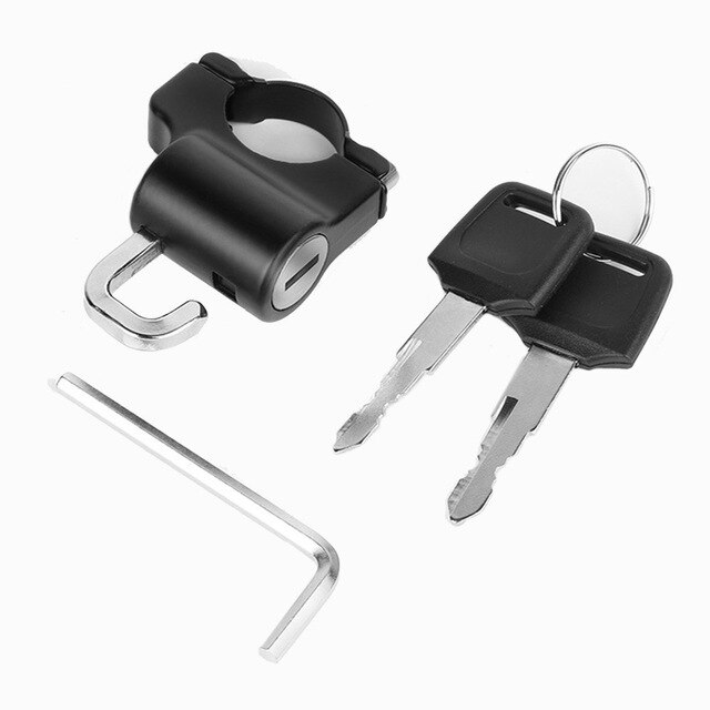 Candado antirrobo para casco de bicicleta, cerradu... – Grandado