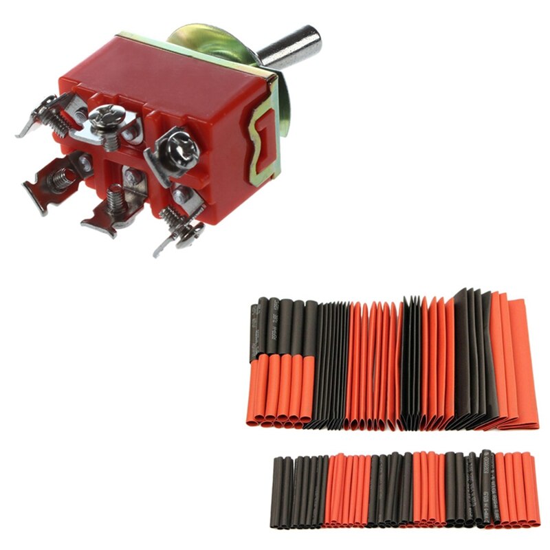 1X AC 250V 15A Latching 3 Way On-Off-On Single Pol... – Grandado