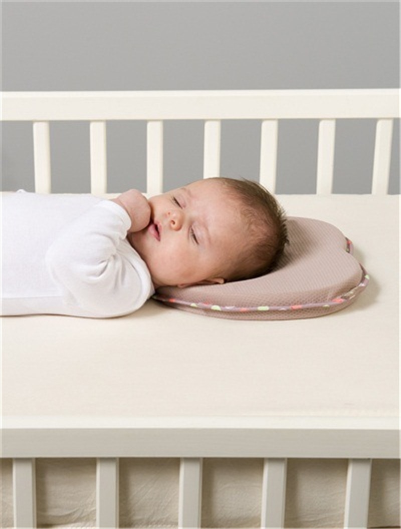 Newborn Infant Anti Roll Pillow Flat Head Neck Pre... – Vicedeal