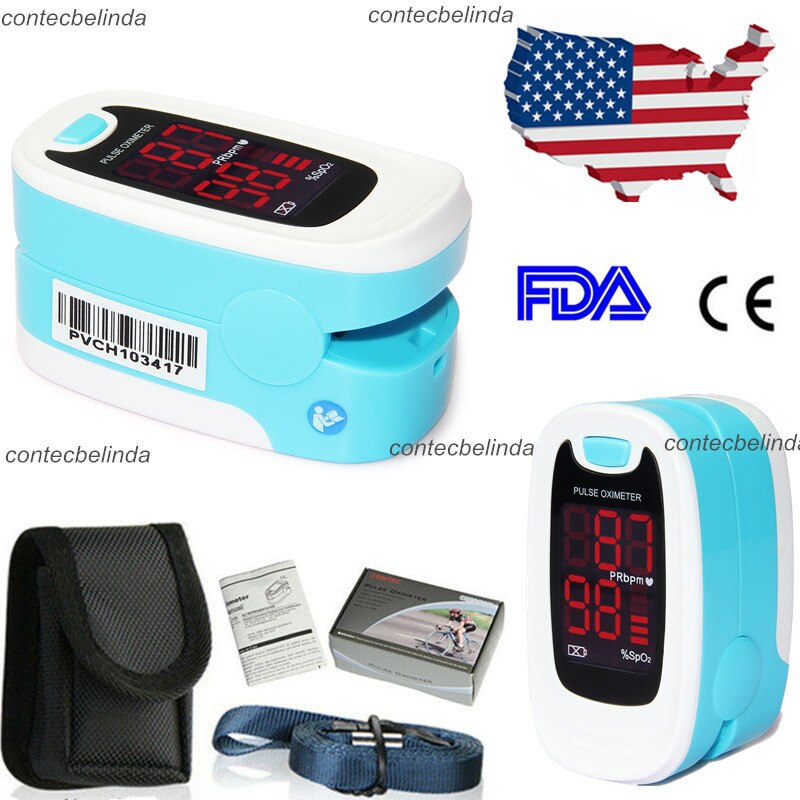 China&USA CMS50NA OLED/ CMS50M LED Oximeter Pulse ... – Grandado