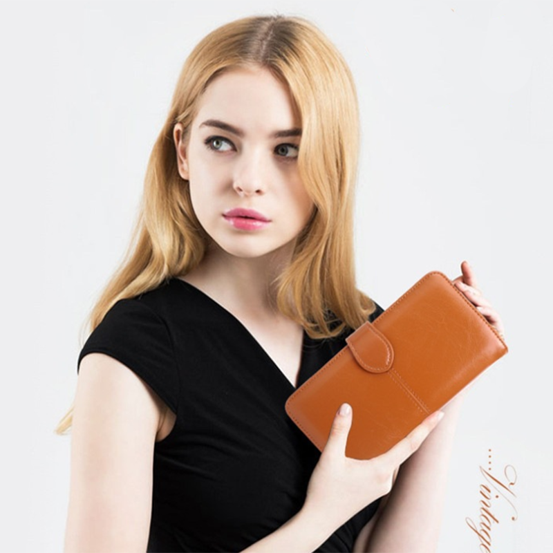 Smooza Vele Afdelingen Faux Suede Lange Wallet Vro... – Grandado