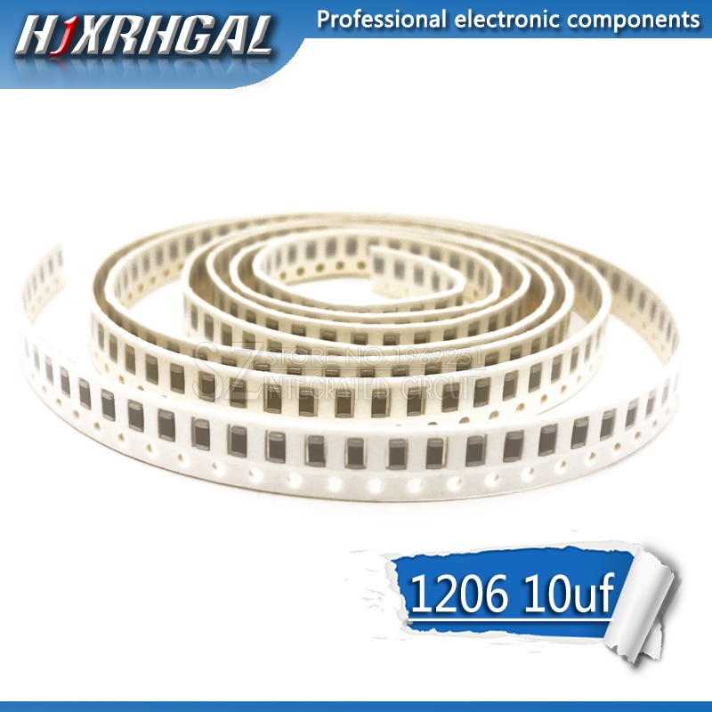 10pcs 10uF X5R Fout 16V 1206 106 smd condensator P... – Vicedeal