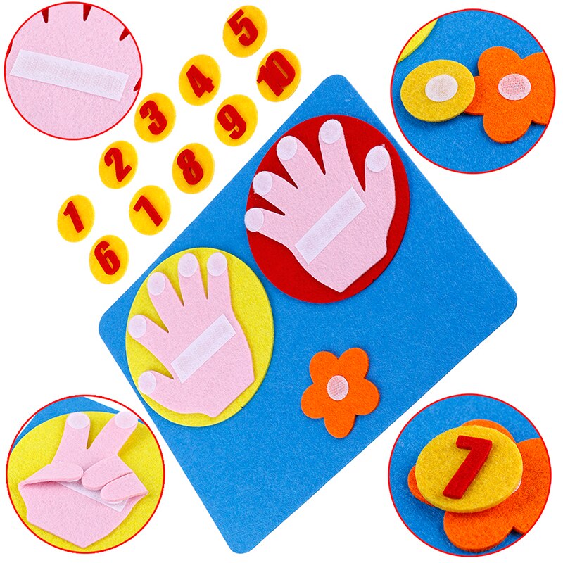 Finger Counting 1-10 Learning Kindergarten Mathema... – Grandado
