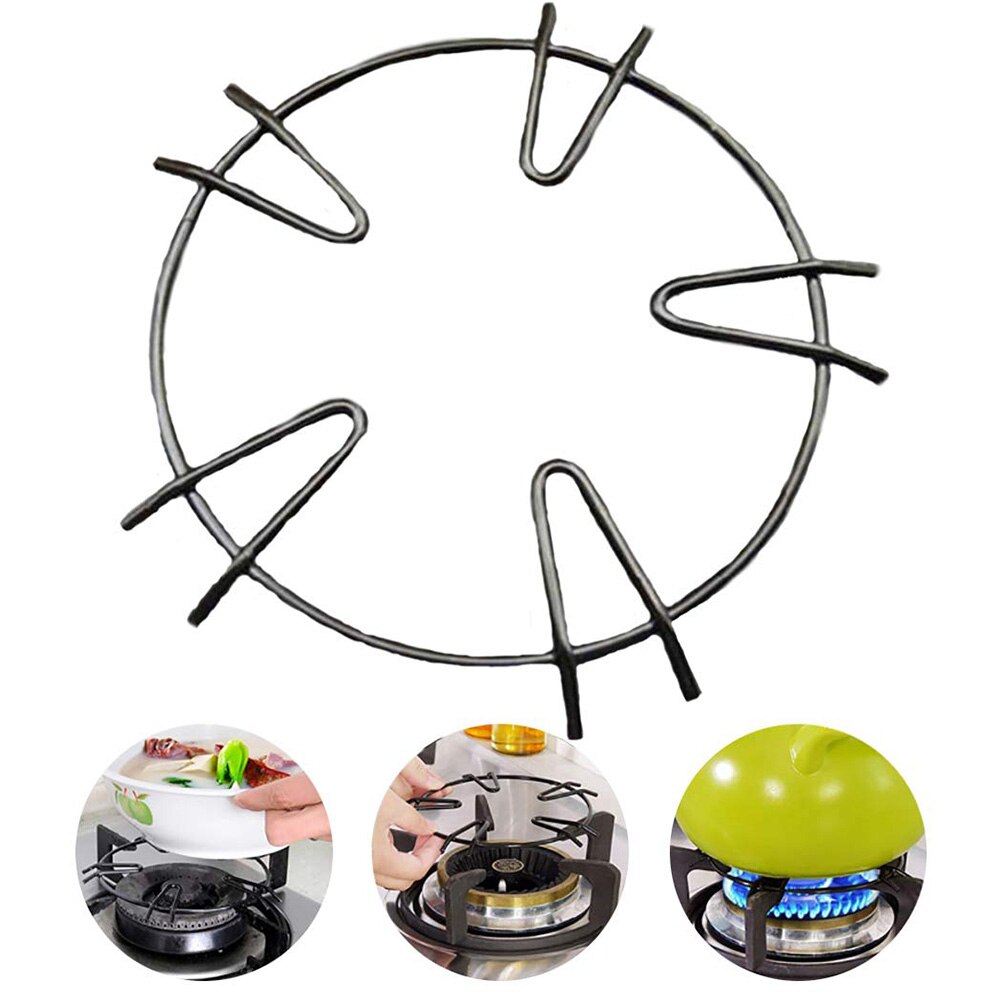 2PCS Universal Gas Stove Shelf Cast Iron Wok Pan P... – Grandado